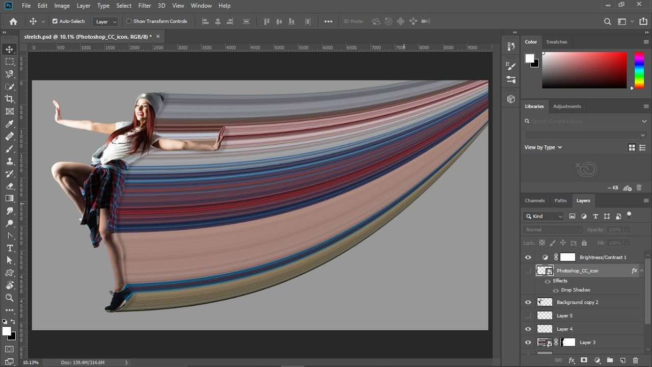 How to create Pixel Stretch Effect in Photoshop CC 2019 – Photoshop ... How to create Pixel Stretch Effect in Photoshop CC 2019 – Photoshop ...