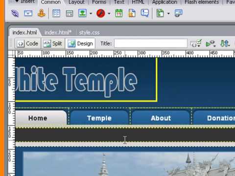 Do It Yourself – Tutorials – Build Your Own CSS Website Learn About The Div Tag Lesson 1 | Dieno ...