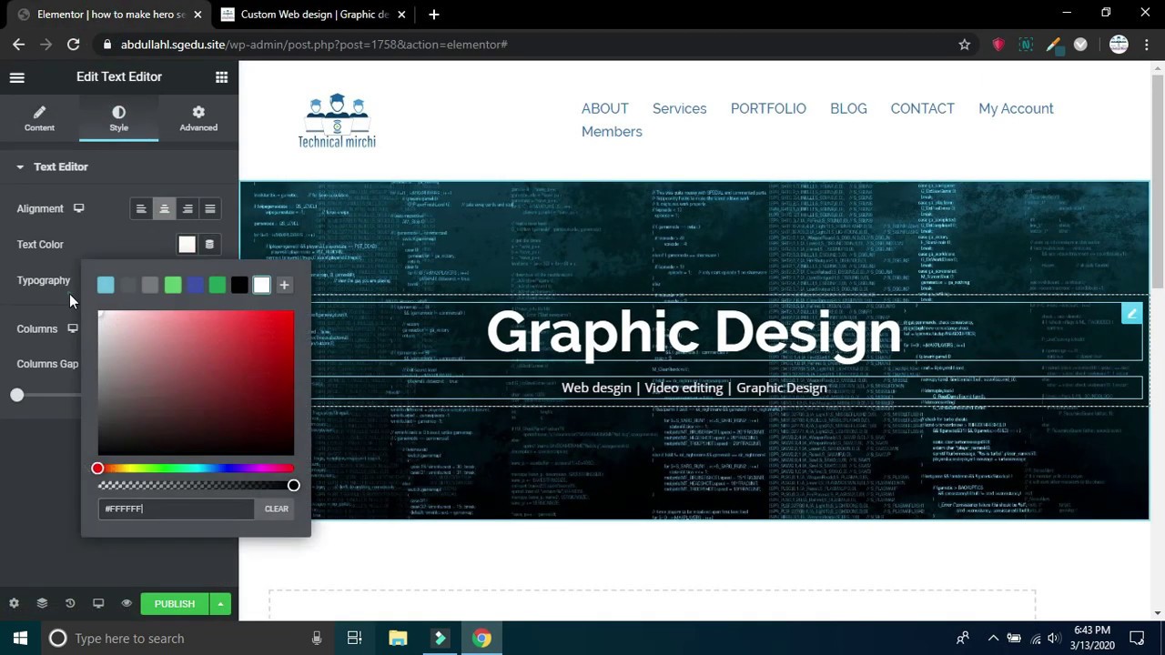 Elementor pro Tutorial: How to make Hero Section Design in elementor ... Elementor pro Tutorial: How to make Hero Section Design in elementor ...