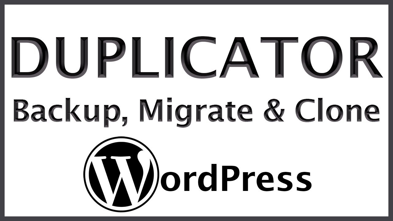 How To Use Duplicator WordPress Migration Plugin – Migrate, Move, Clone ... How To Use Duplicator WordPress Migration Plugin – Migrate, Move, Clone ...