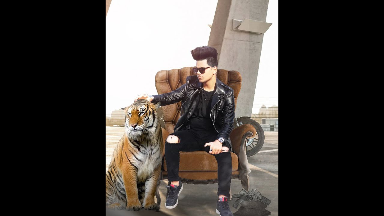 Tiger Photo Editing in Adobe Photoshop Step By Step in R Editz | Dieno ...