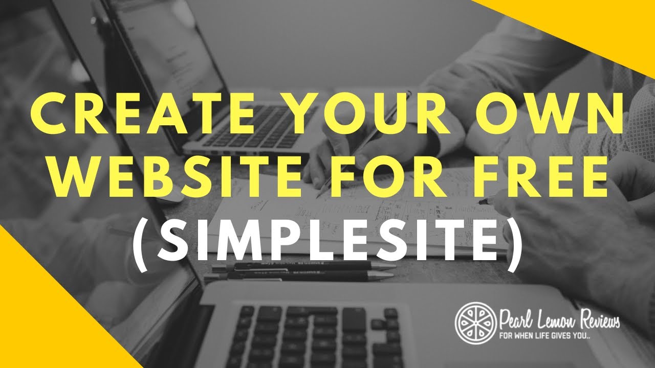 Do It Yourself – Tutorials – Simplesite Tutorial | How To Create A Free Website With Simplesite ...