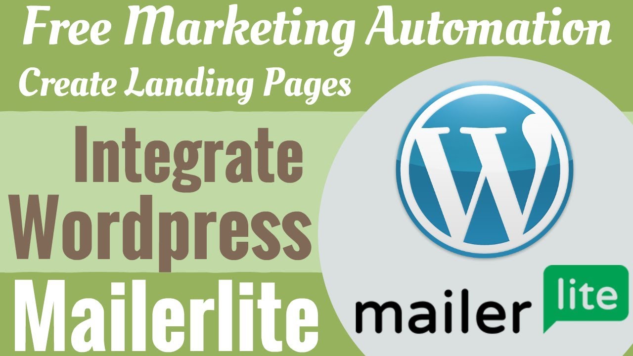 Integrate Mailerlite Tutorial How To Connect Mailerlite With