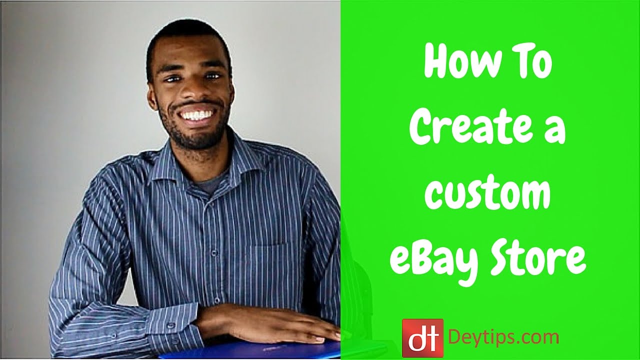 Do It Yourself – Tutorials – eBay Store Design Tutorial | How To Create ...