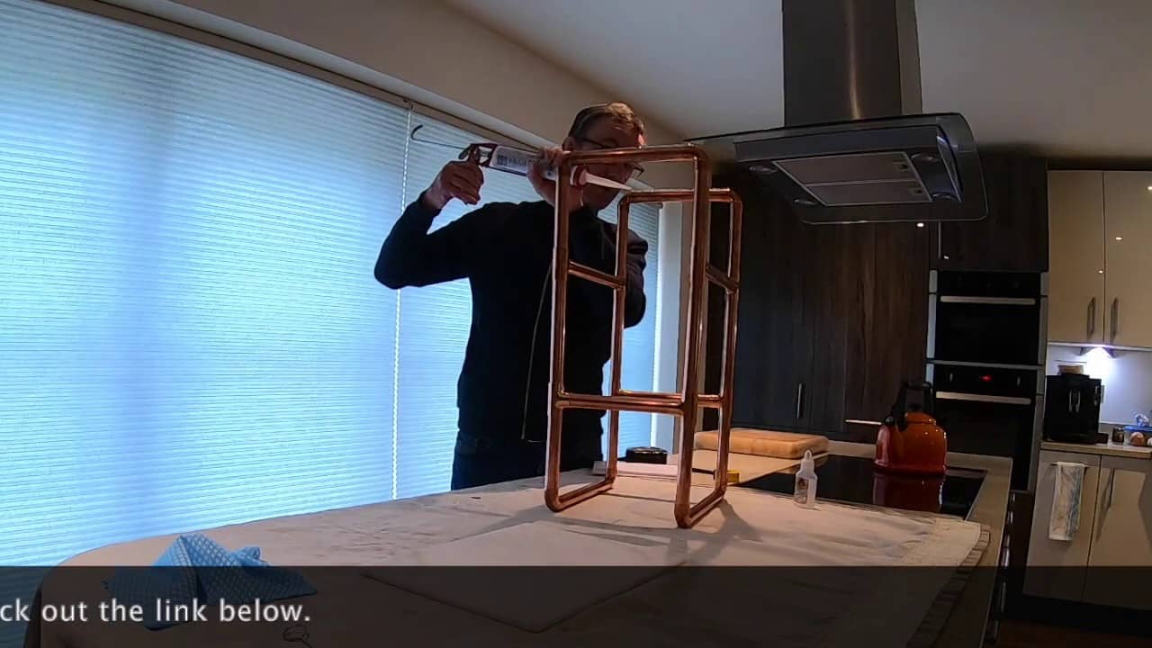 Do It Yourself – Tutorials – Make Your Own Copper Pipe and Marble Side ... Do It Yourself – Tutorials – Make Your Own Copper Pipe and Marble Side ...