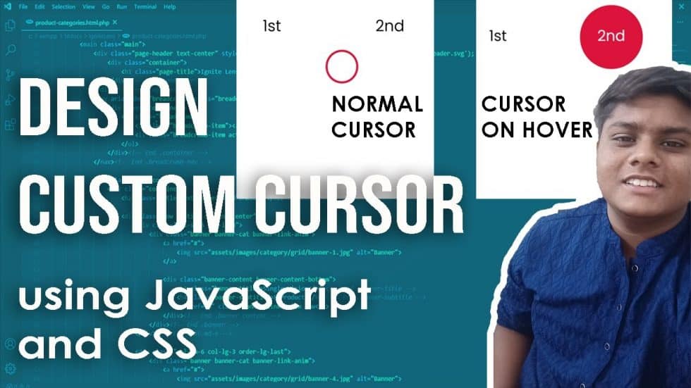 Do It Yourself – Tutorials – How to design a Custom Animated Cursor using JavaScript and CSS ...