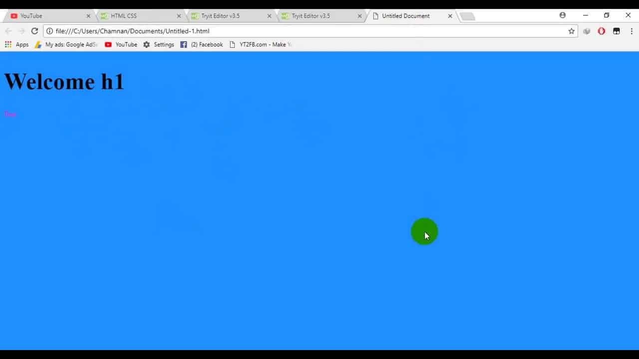 Lesson Of Html Style Css In Html Html Is The Standard Markup Language For Creating Web Pages6