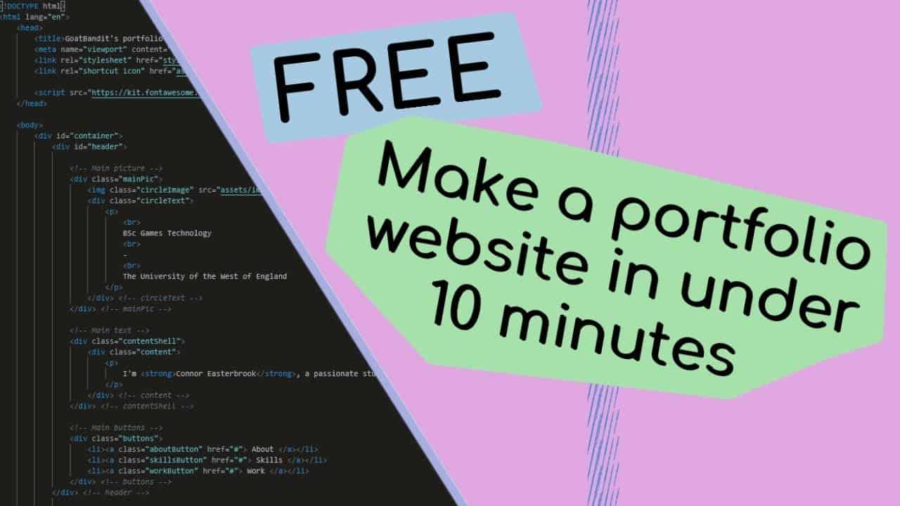 Do It Yourself – Tutorials – Create a Free Portfolio Website in Under ... Do It Yourself – Tutorials – Create a Free Portfolio Website in Under ...