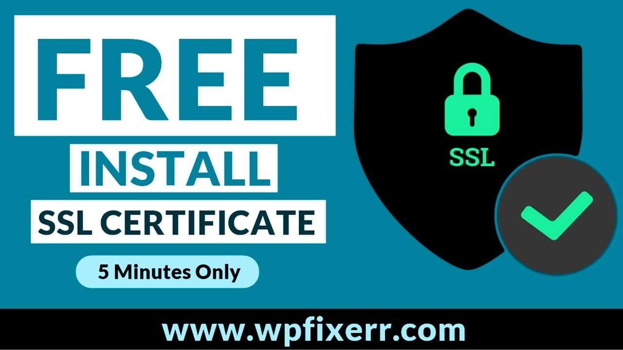 Wordpress For Beginners Free Ssl Certificate For Wordpress Website In