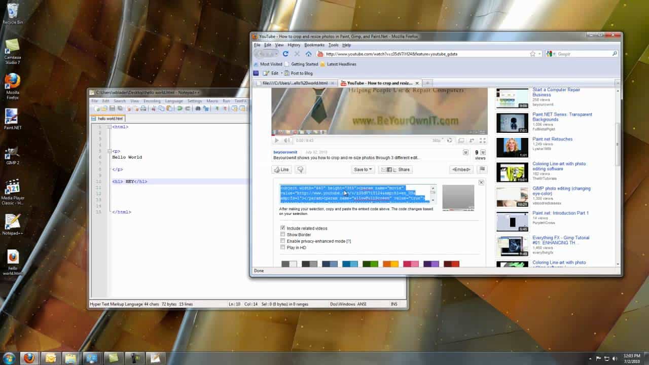 Do It Yourself – Tutorials – Create a simple web page – Teach yourself ... Do It Yourself – Tutorials – Create a simple web page – Teach yourself ...
