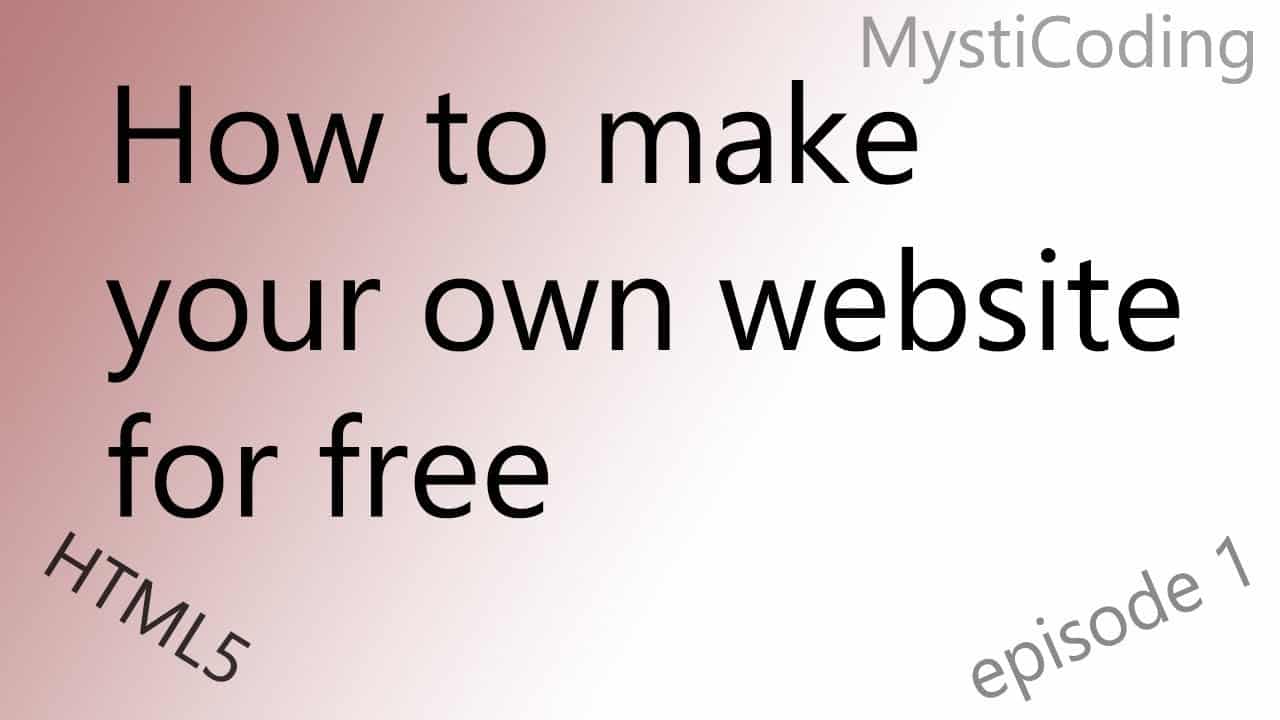 Do It Yourself – Tutorials – How to make your own website ep.1 | Dieno ... Do It Yourself – Tutorials – How to make your own website ep.1 | Dieno ...