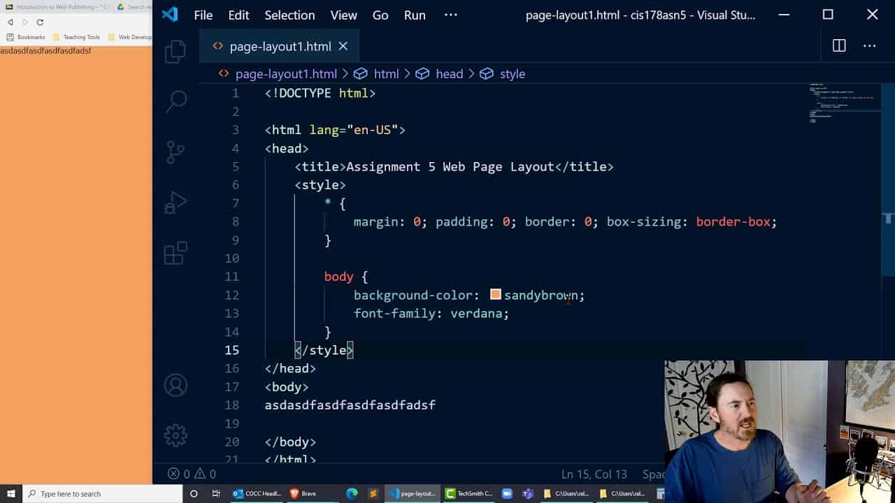 Do It Yourself Tutorials Cis 178 Class Demo Create A Webpage Layout With Html And Css