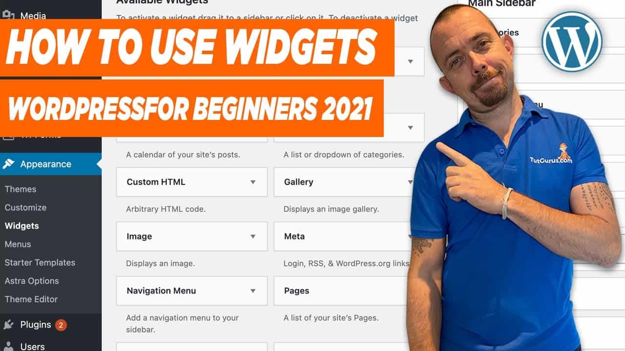 WordPress For Beginners – How To Use WordPress Widgets 2021 – WordPress For Beginners | Dieno ...