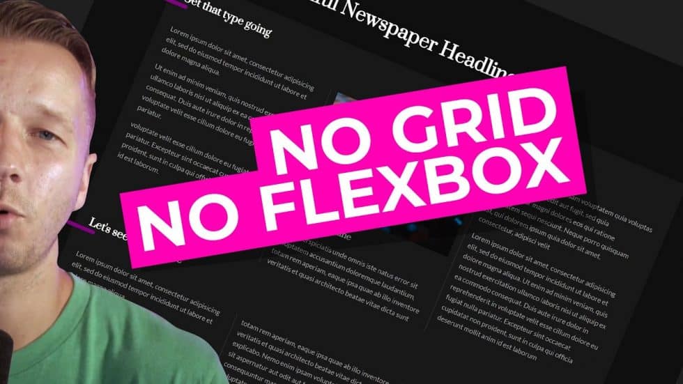 CSS Multi-Columns – Awesome Newspaper Style Layouts (NO Flexbox or Grid ...