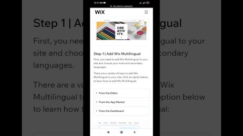 Do It Yourself – Tutorials – how to create website on wix.com in free | Dieno Digital Marketing ...