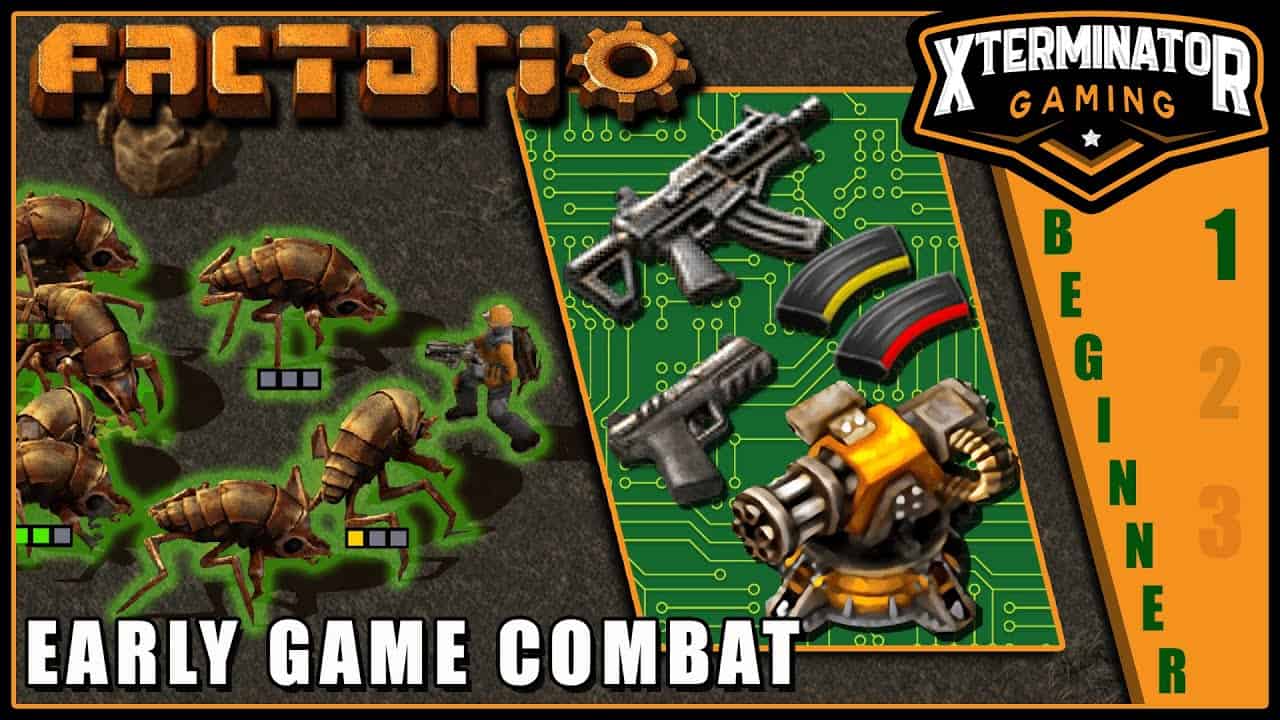 Do It Yourself – Tutorials – Factorio Tutorial – Early Game Combat & Turret Creep / Pushing: EP ...