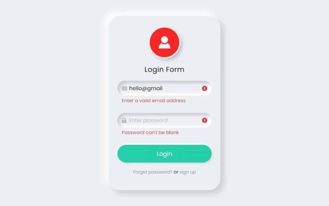 login form html css javascript | Dieno Digital Marketing Services