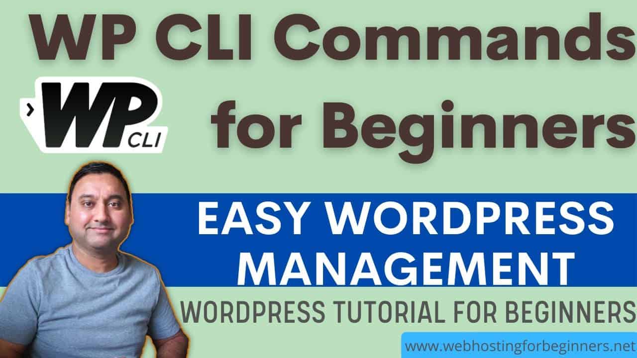 Wordpress For Beginners Wordpress Tutorial How To Use Wp Cli For
