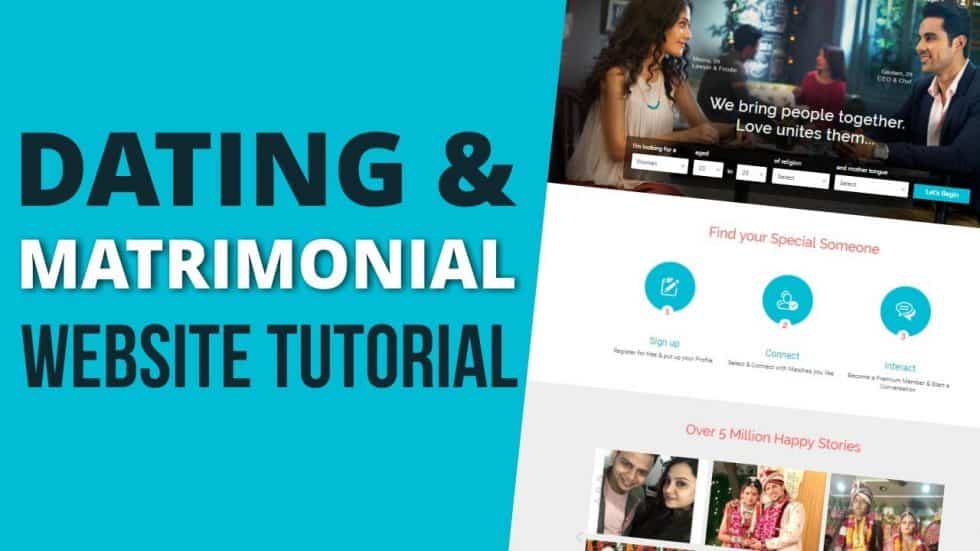 Do It Yourself – Tutorials – How to Make a Matrimonial & Dating Website with WordPress 2019 ...