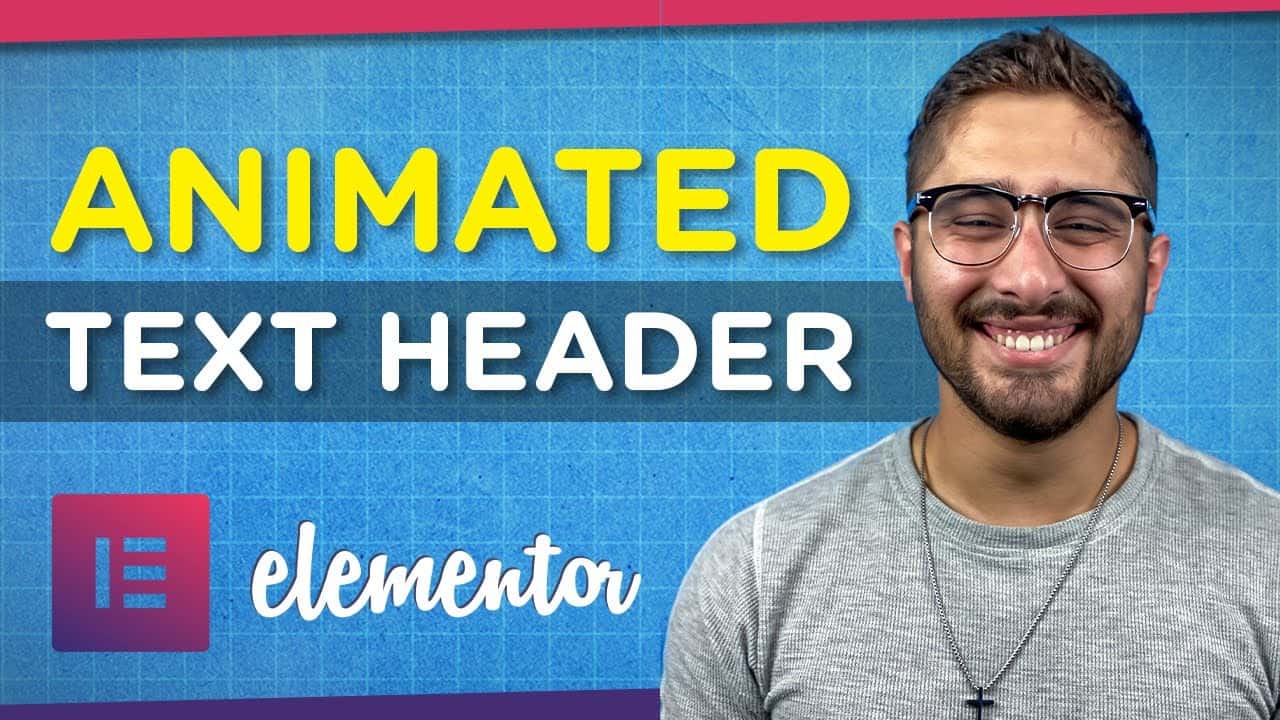 Wordpress For Beginners How To Add Animated Header Text To Your Wordpress Website Elementor