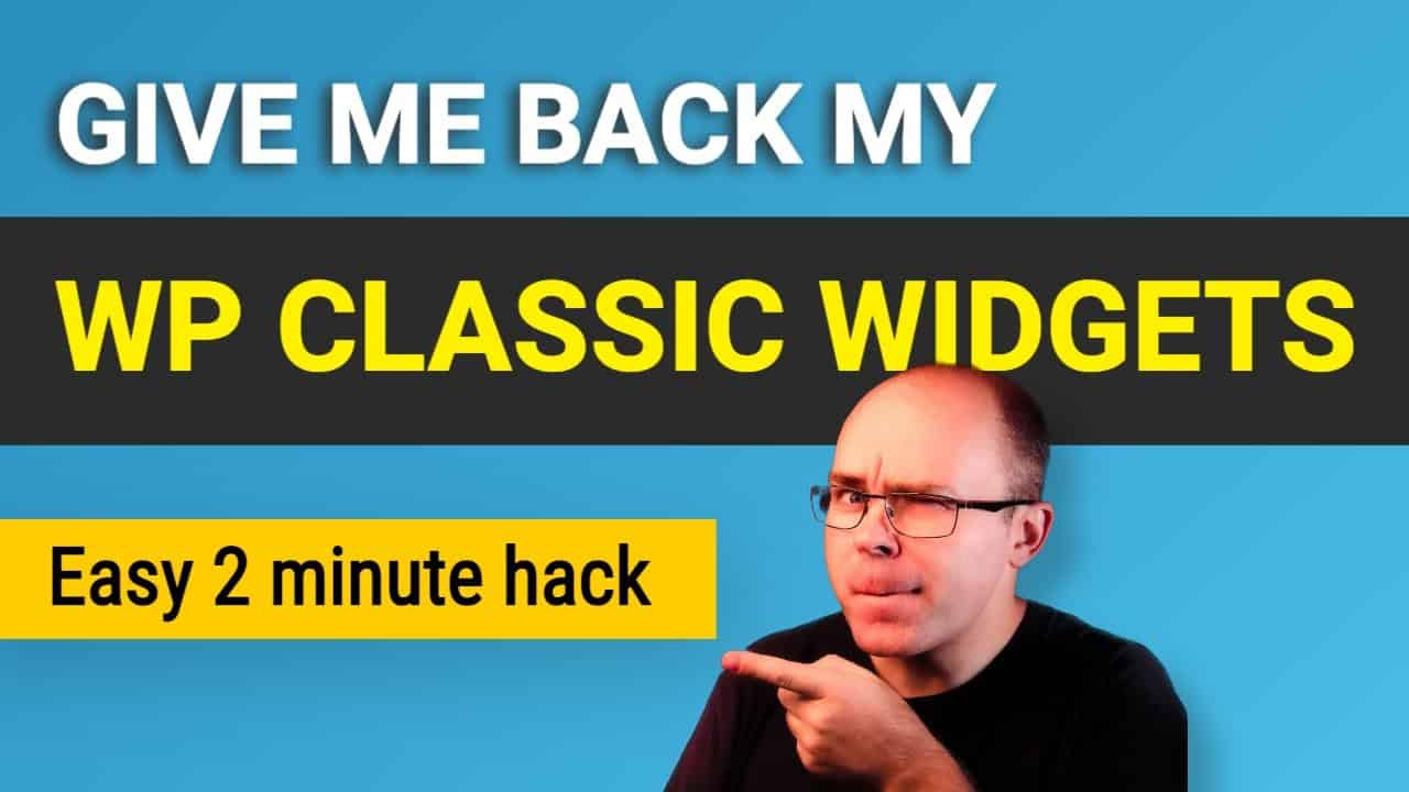 WordPress For Beginners – How to Restore WordPress Classic Widgets? (2 ... WordPress For Beginners – How to Restore WordPress Classic Widgets? (2 ...
