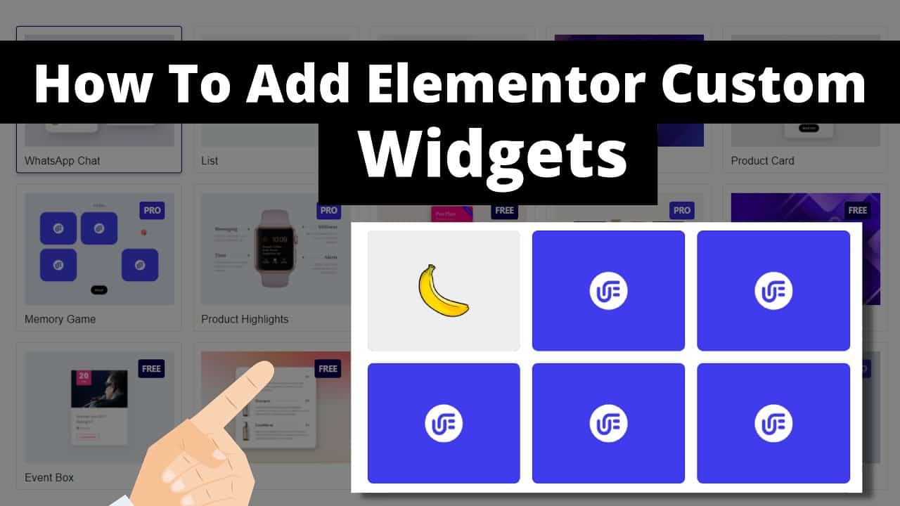Add Custom WordPress Elementor Widgets For Free | How to Create Custom ... Add Custom WordPress Elementor Widgets For Free | How to Create Custom ...