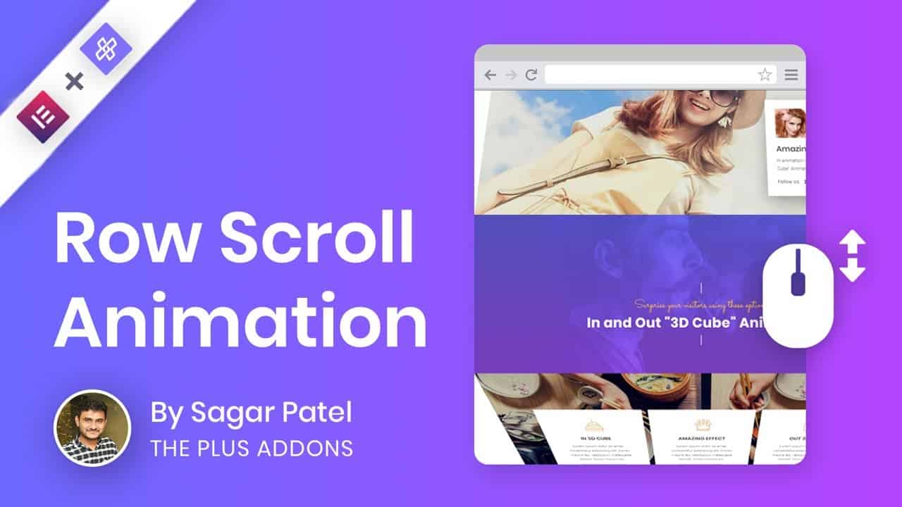 Row Scroll Animation | Section Scroll Animation by The Plus Addons for ... Row Scroll Animation | Section Scroll Animation by The Plus Addons for ...