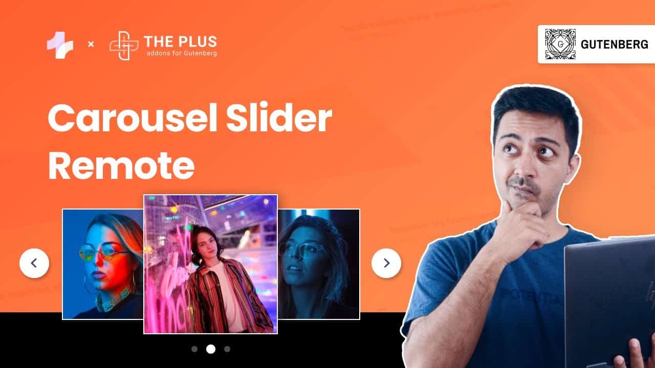 Carousel Slider Sync Remote For Gutenberg Wordpress Connect With Arrows Dots Tabs Accordion