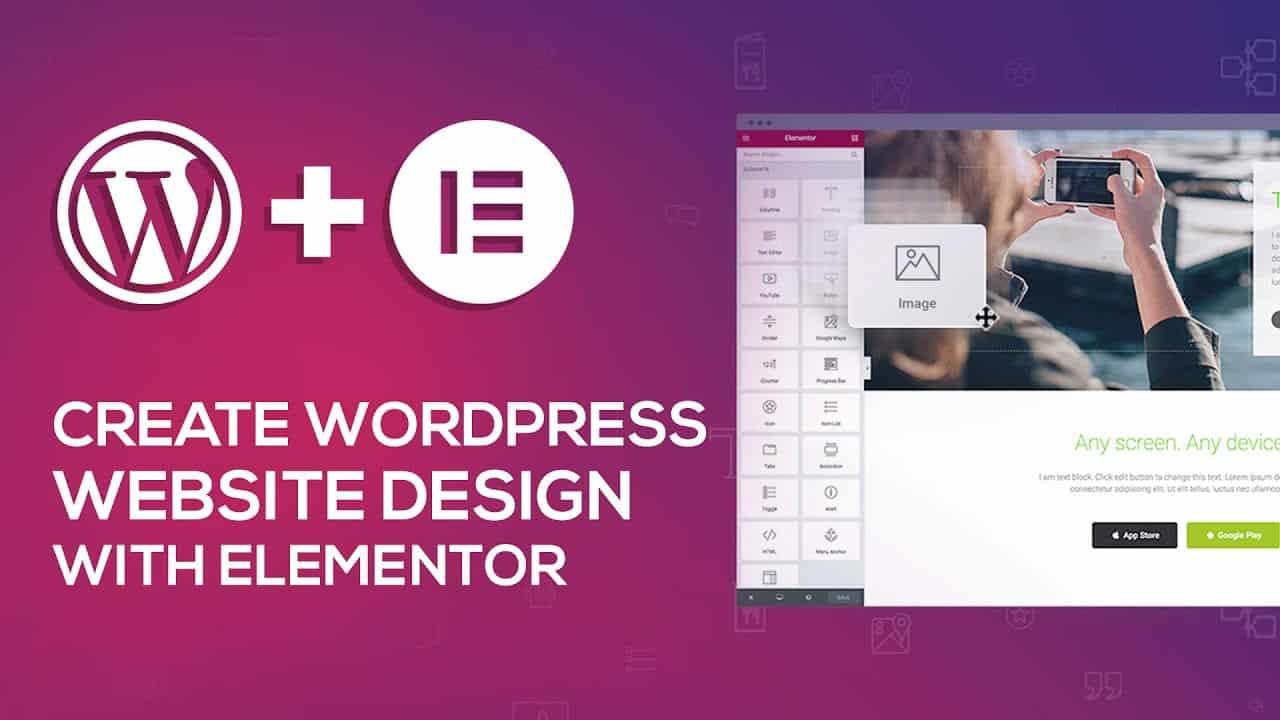 How To Create WordPress Website Design Using Elementor Page Builder | Simple Tutorial In (2022 ...