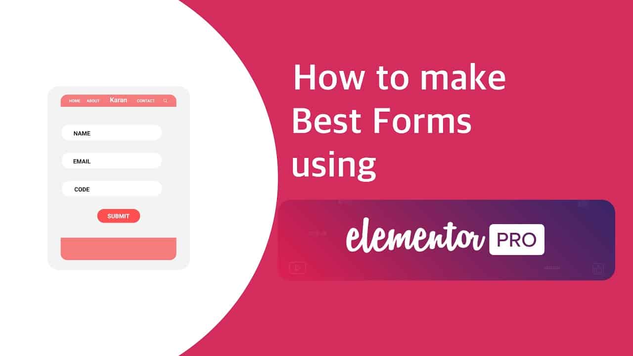 Learn How to Add Forms using Elementor Pro | EducateWP 2022 | Dieno Digital Marketing Services