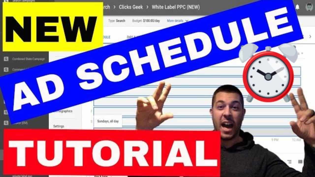 Digital Advertising Tutorials – Adwords Ad Schedule Tutorial (EASY) – 🔥 ... Digital Advertising Tutorials – Adwords Ad Schedule Tutorial (EASY) – 🔥 ...