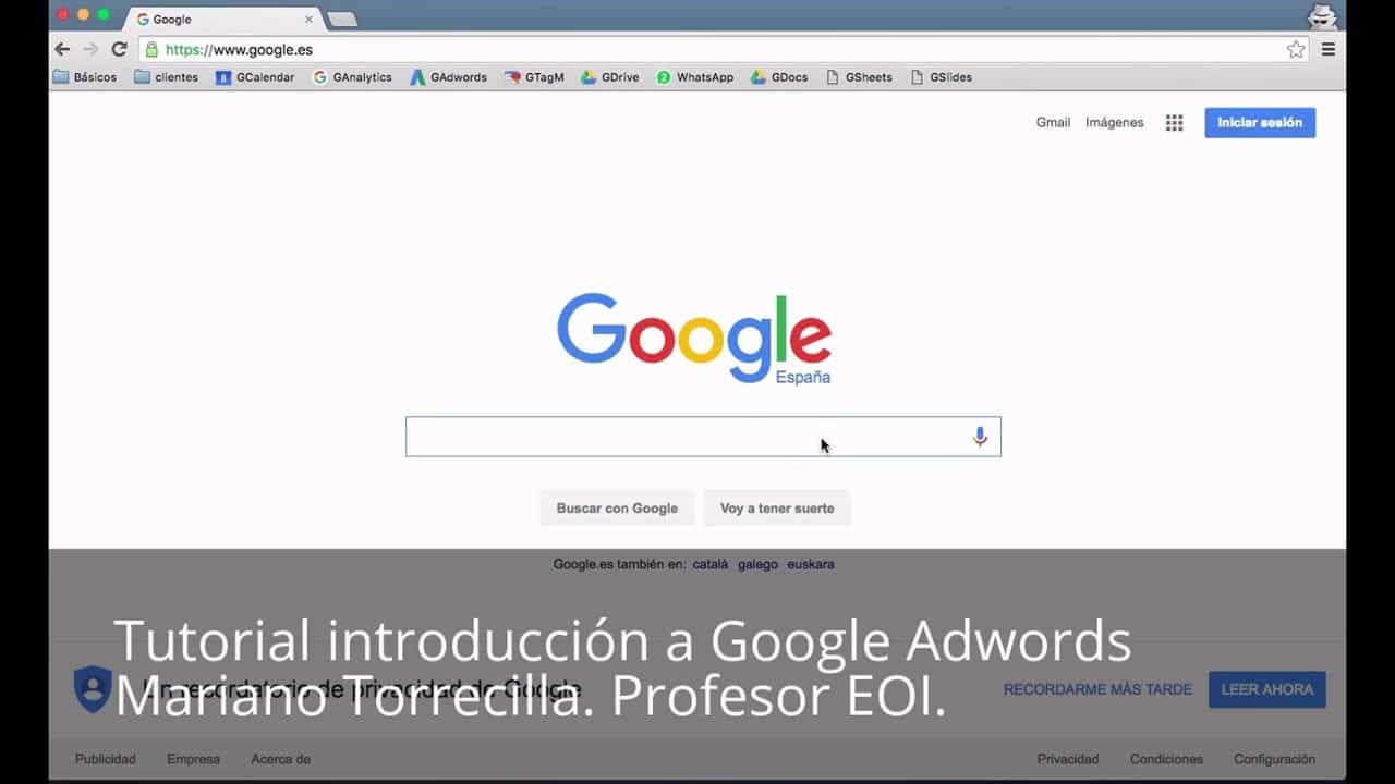 Digital Advertising Tutorials – Tutorial introducción a Google Adwords ...