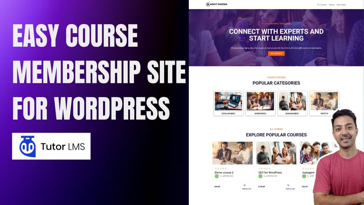 How to build Course Membership Site with WordPress Easily – 2022 ...