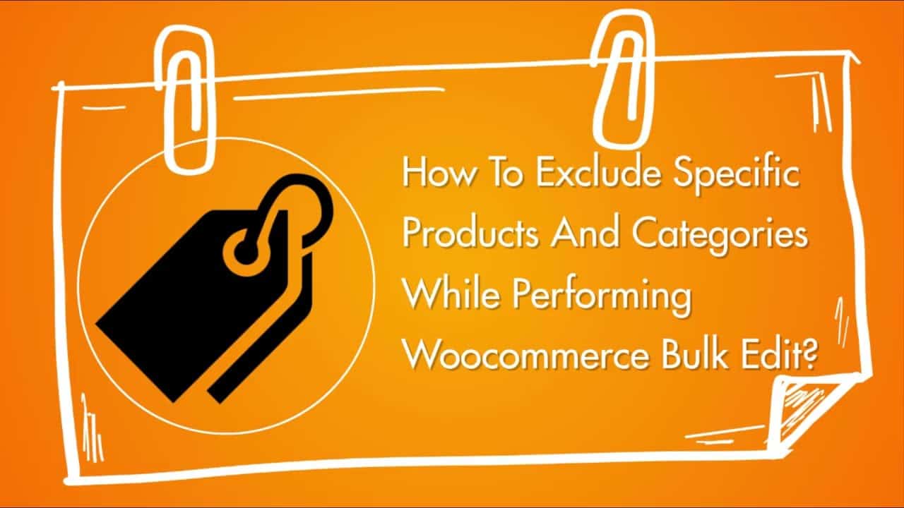 How To Exclude Specific Products And Categories While Performing ... How To Exclude Specific Products And Categories While Performing ...