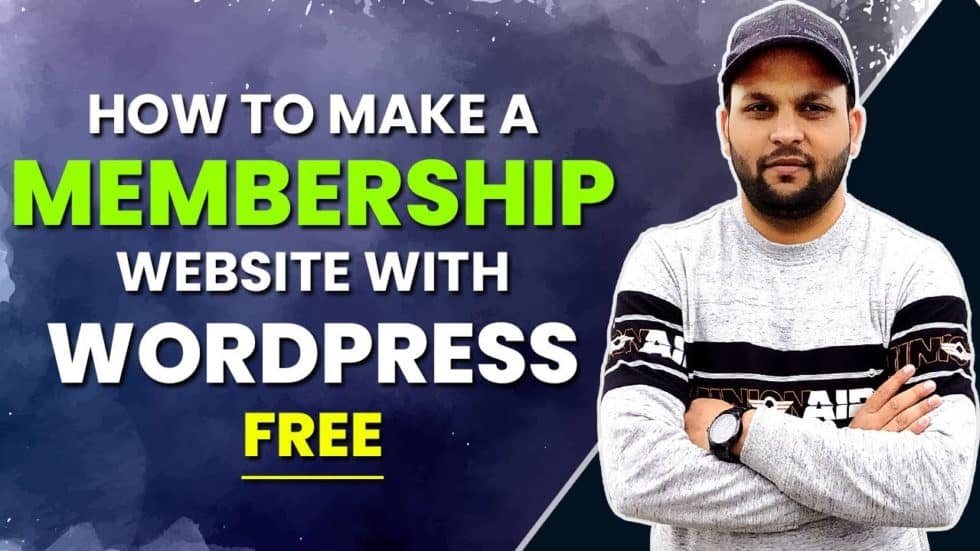 How to Make A Membership Website with WordPress For Free 2022 | Membership Website Kaise Banaye ...