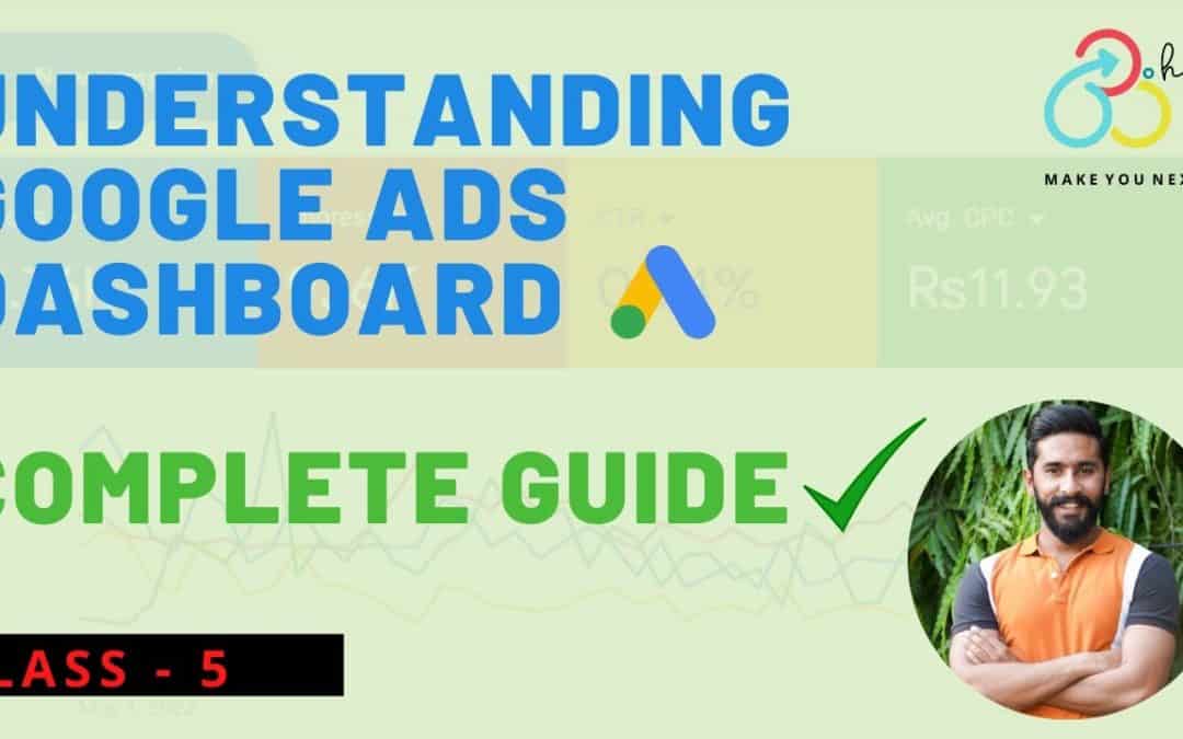 Google Ads Tutorial Part (5) | Understanding Google Ads Dashboard ... Google Ads Tutorial Part (5) | Understanding Google Ads Dashboard ...