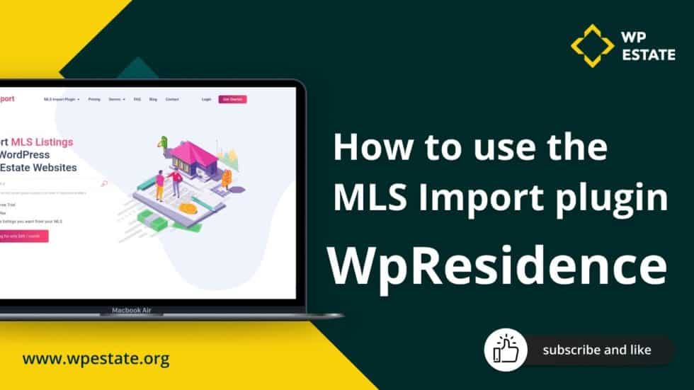 How to use the MLS Import plugin with the WP Residence theme | Dieno ...