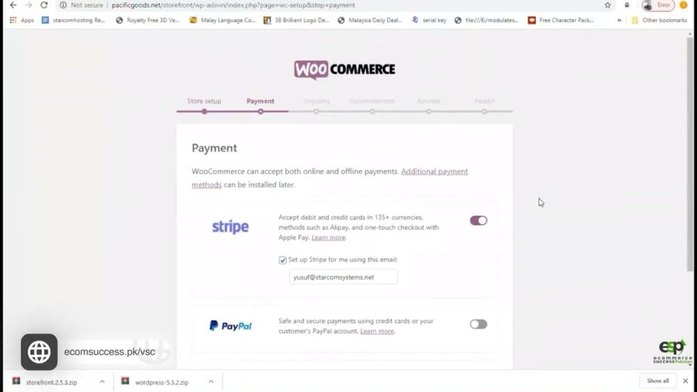 How To Installing Woocommerce Plugin And Setting Up Through The Welcome ... How To Installing Woocommerce Plugin And Setting Up Through The Welcome ...