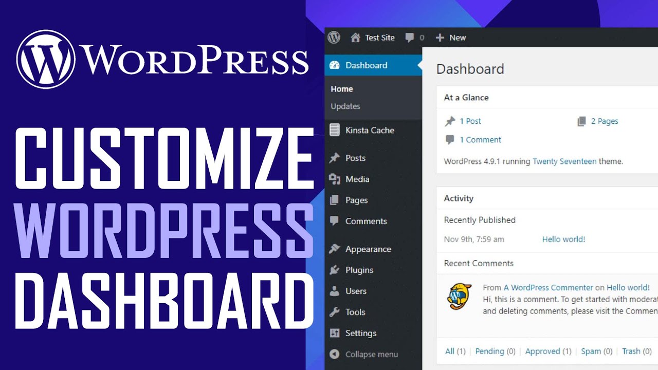 How To Customize Your WordPress Dashboard – Quick And Easy! (2022 ... How To Customize Your WordPress Dashboard – Quick And Easy! (2022 ...