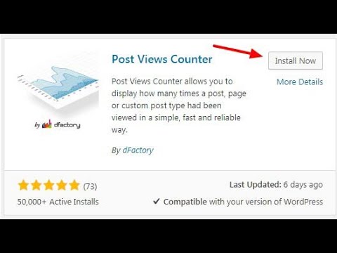 WordPress Plugin Post View Count | Track Your Visitors With Plugin | Dieno Digital Marketing ...